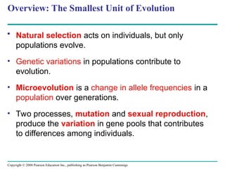 the evolution 23_lecture_presentation_0.ppt