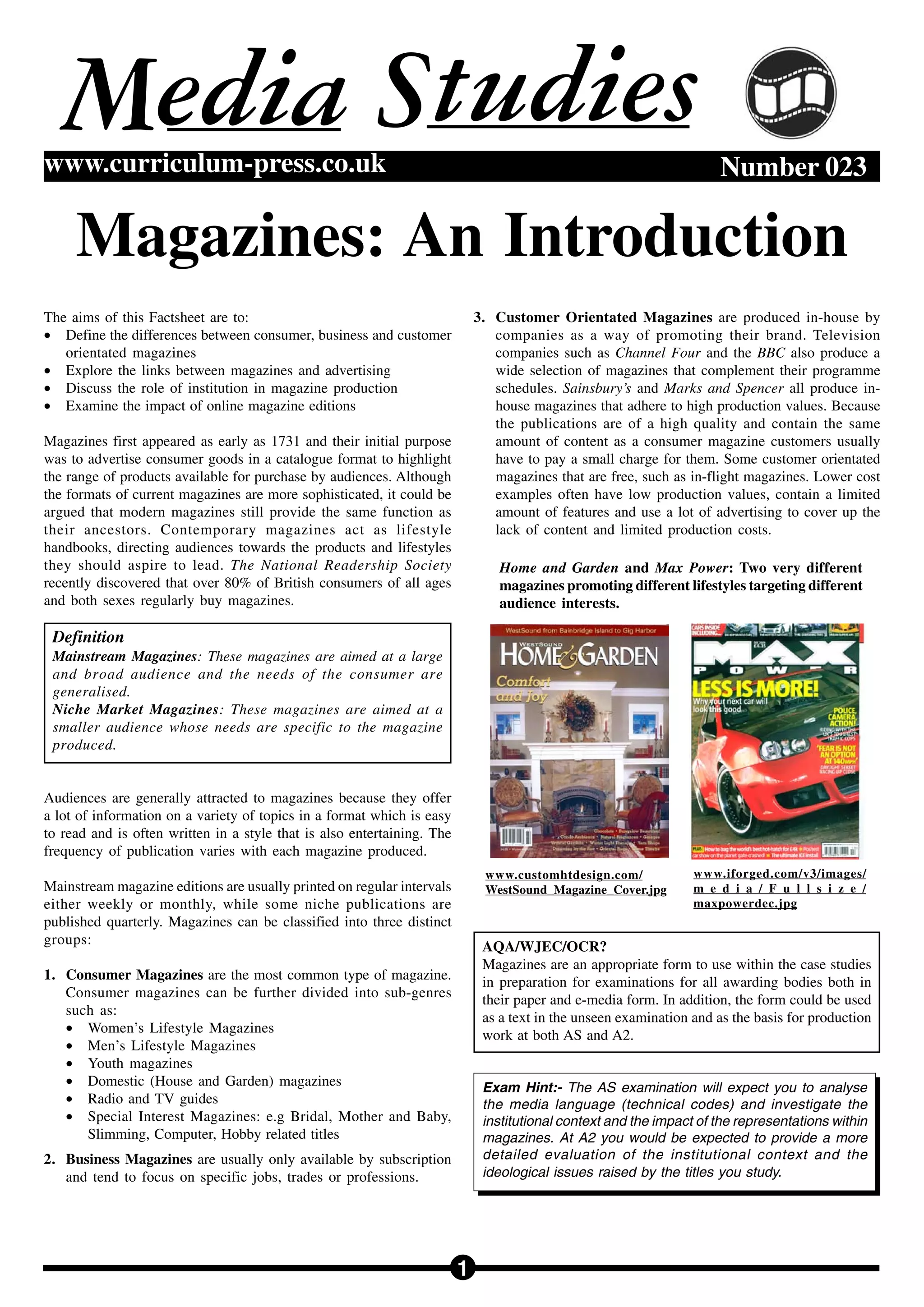 23 magazines intro | PDF