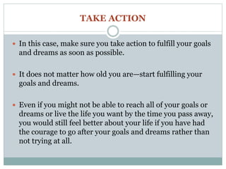 Make your life count | PPTX