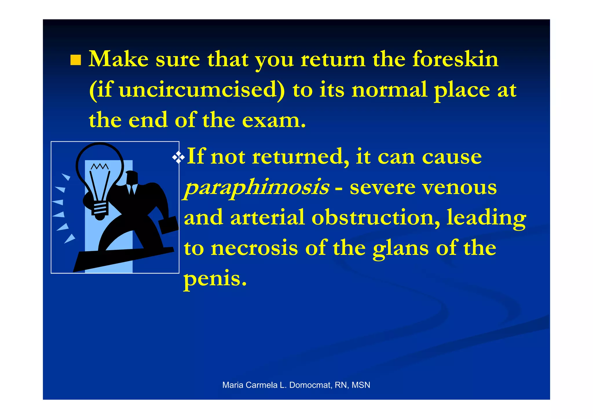 assessment of the male genitalia | PDF