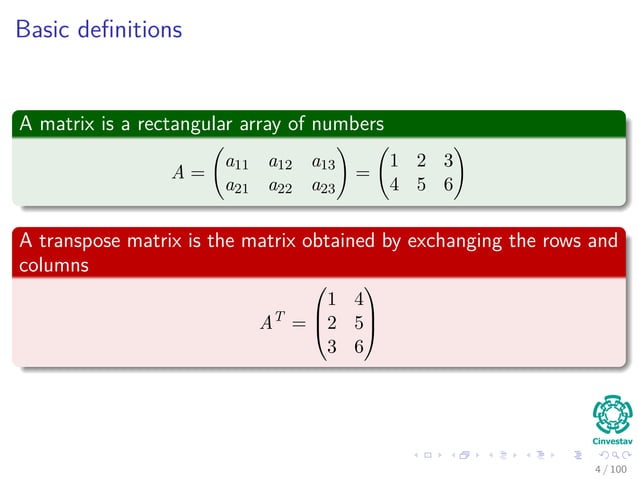 23 Matrix Algorithms | PDF | Chemistry | Science