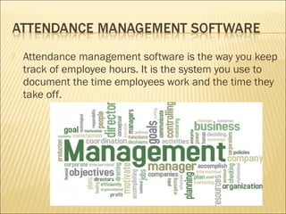 Attendance Management Software | PPT
