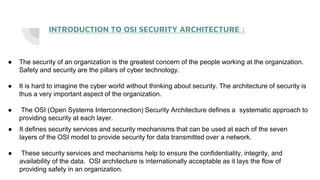 Osi security architecture in network.pptx
