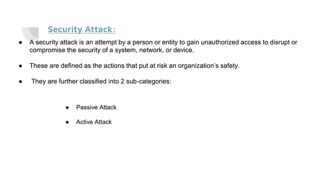 Osi security architecture in network.pptx | Operating Systems | Computer Software and Applications