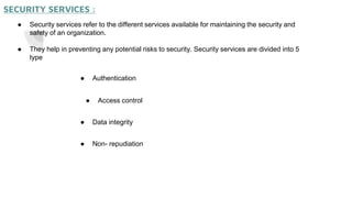 Osi security architecture in network.pptx | Operating Systems ...