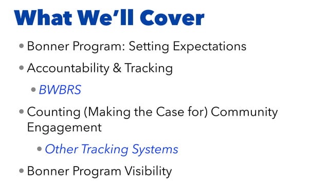 '23 NSO - Accountability, Tracking, Visibility | PPT