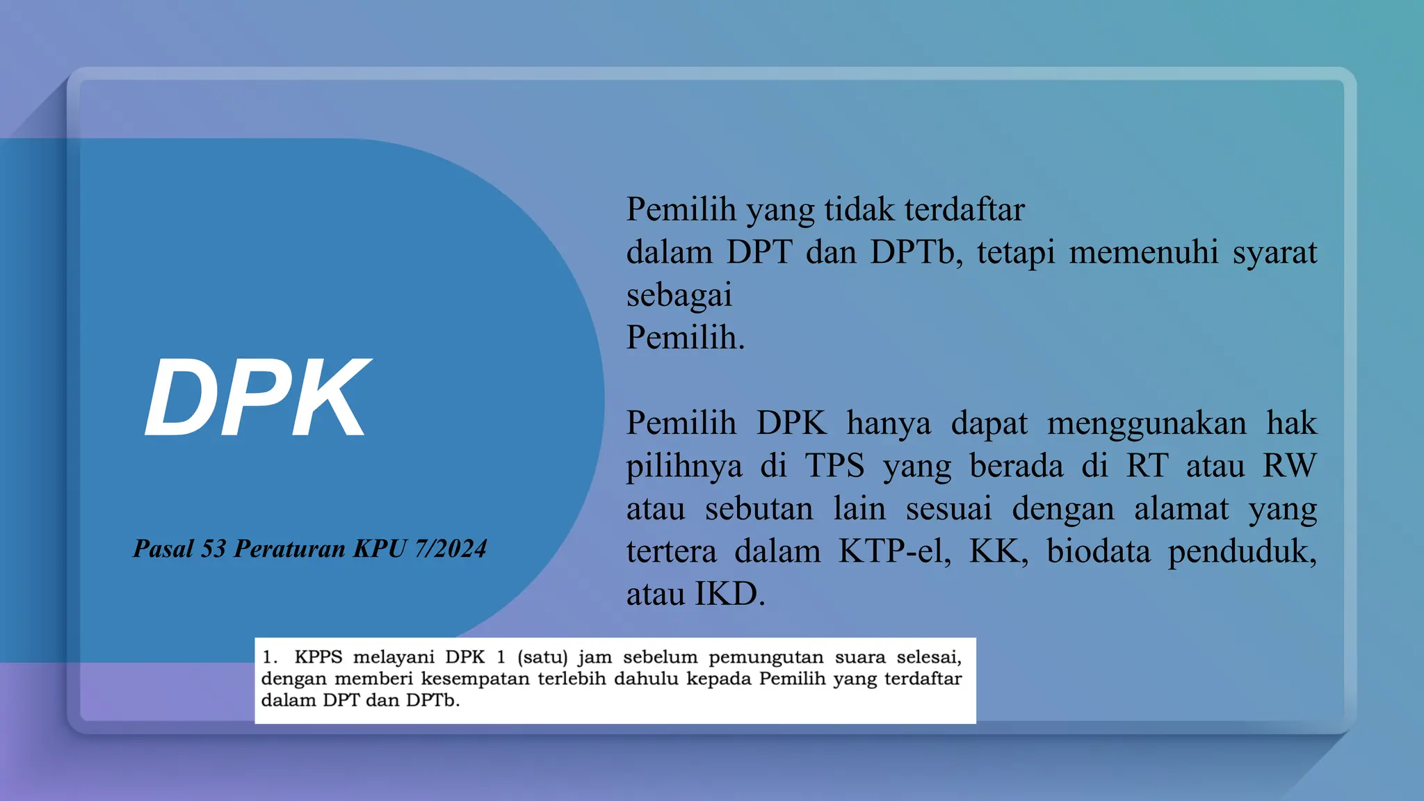 pelatihan pungut hitung bagi pengawas tps .pptx