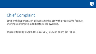 Case Study Comparison: Cardiac POCUS vs. Comprehensive TTE | PDF