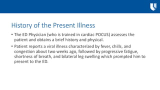 Case Study Comparison: Cardiac POCUS vs. Comprehensive TTE | PDF