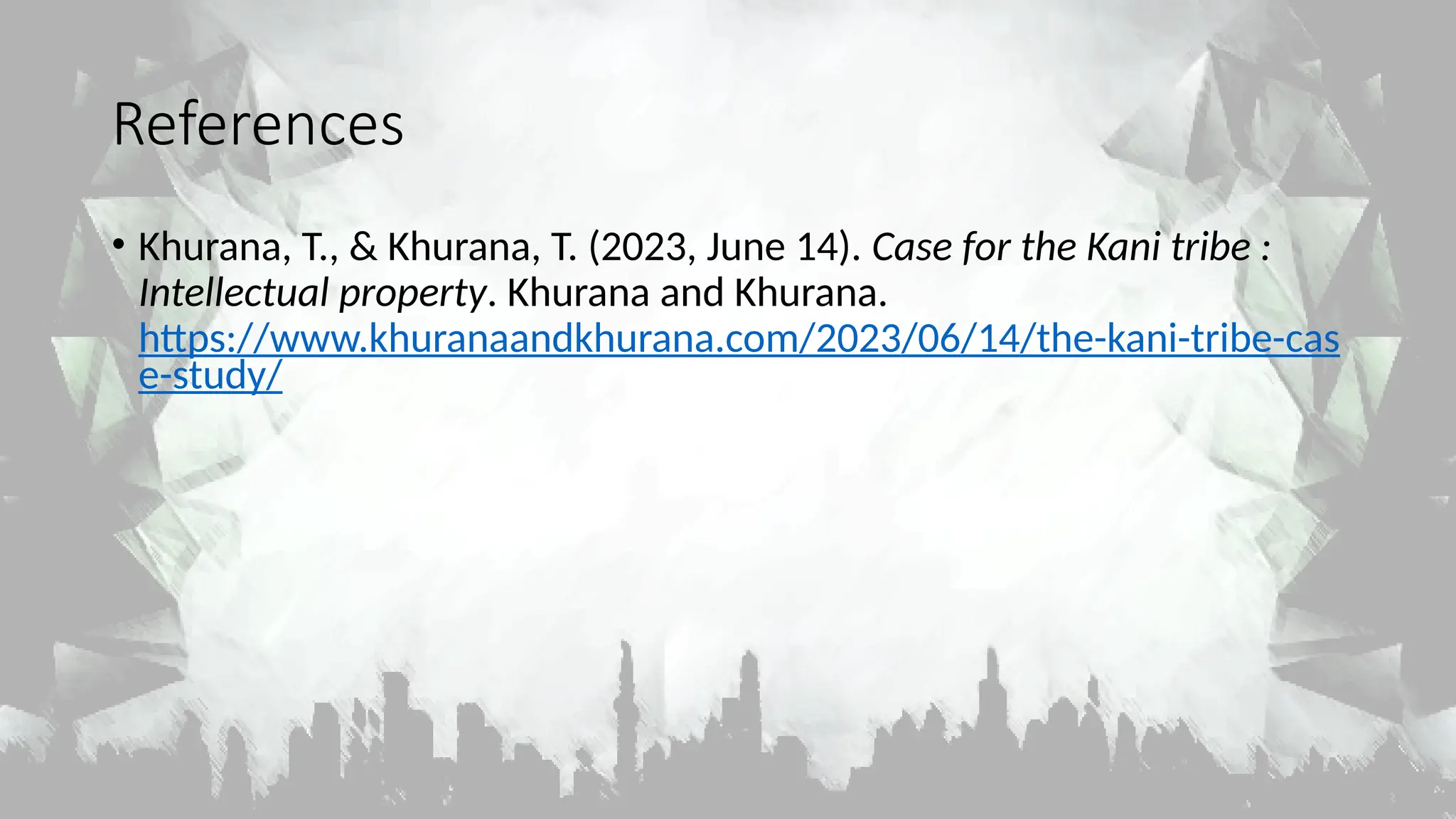 IPR-Traditional knowledge- Kani Tribe Case Study | PPTX