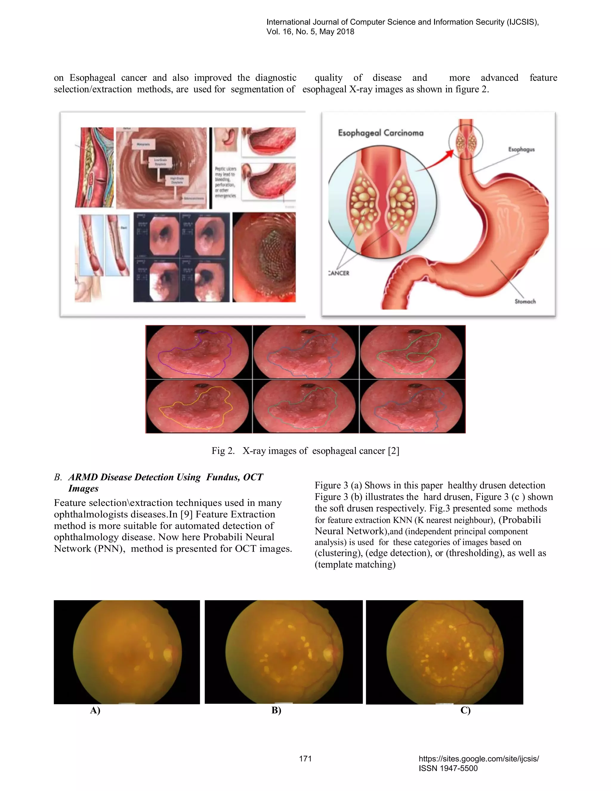 Survey Of Feature Selection Extraction Methods Used In Biomedical Imaging Pdf