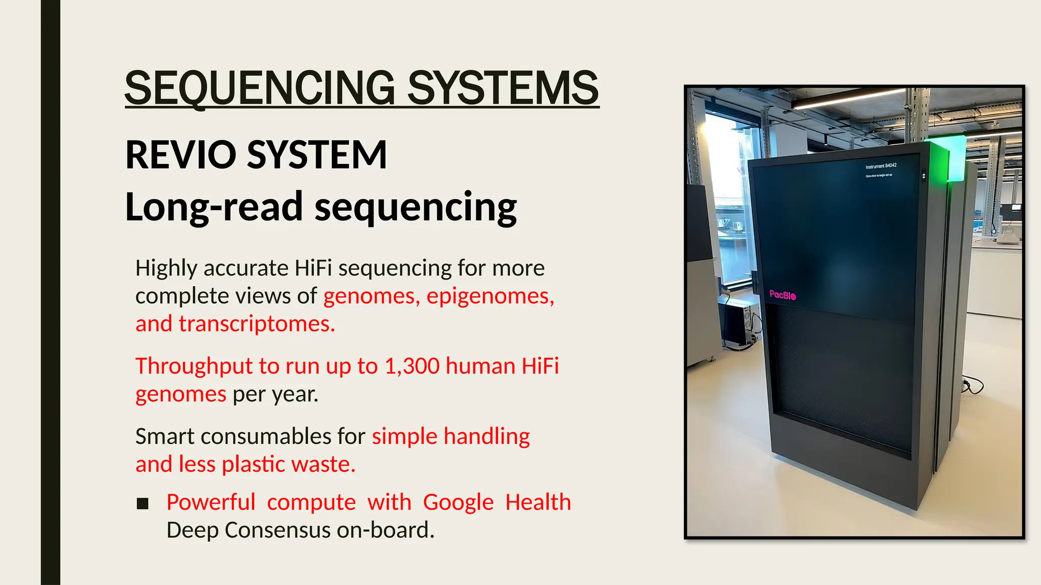 Pacbio Sequencing Principle Types Application Advantage And Disadvantage Pptx