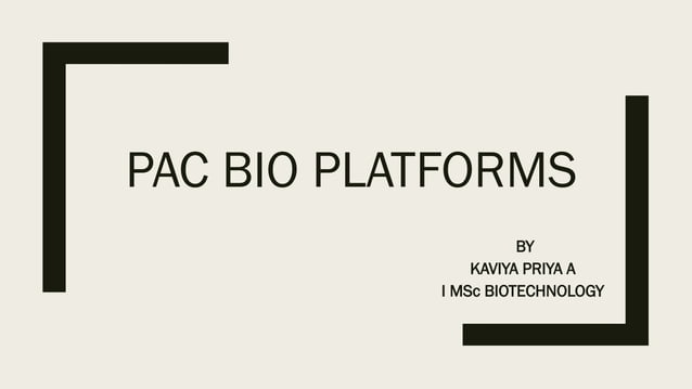 Pacbio Sequencing Principle Types Application Advantage And Disadvantage Pptx