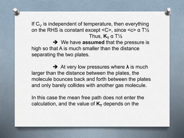 THERMAL CONDUCTIVITY OF GASES; MOLECULAR COLLISIONS AND MEAN FREE PATH.pptx