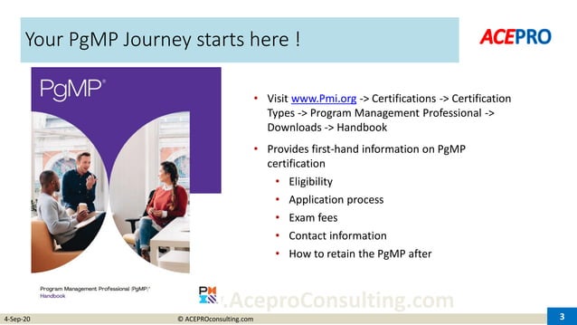 PMI-PgMP Application Development | PDF | Resume Writing and Advice ...