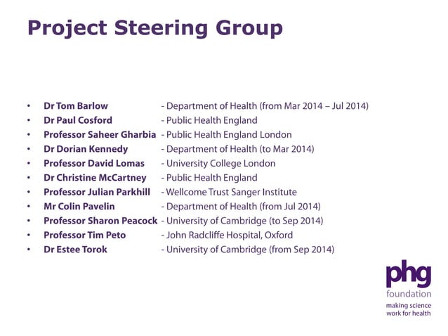 Developing a national strategy to bring pathogen genomics into practice | PDF