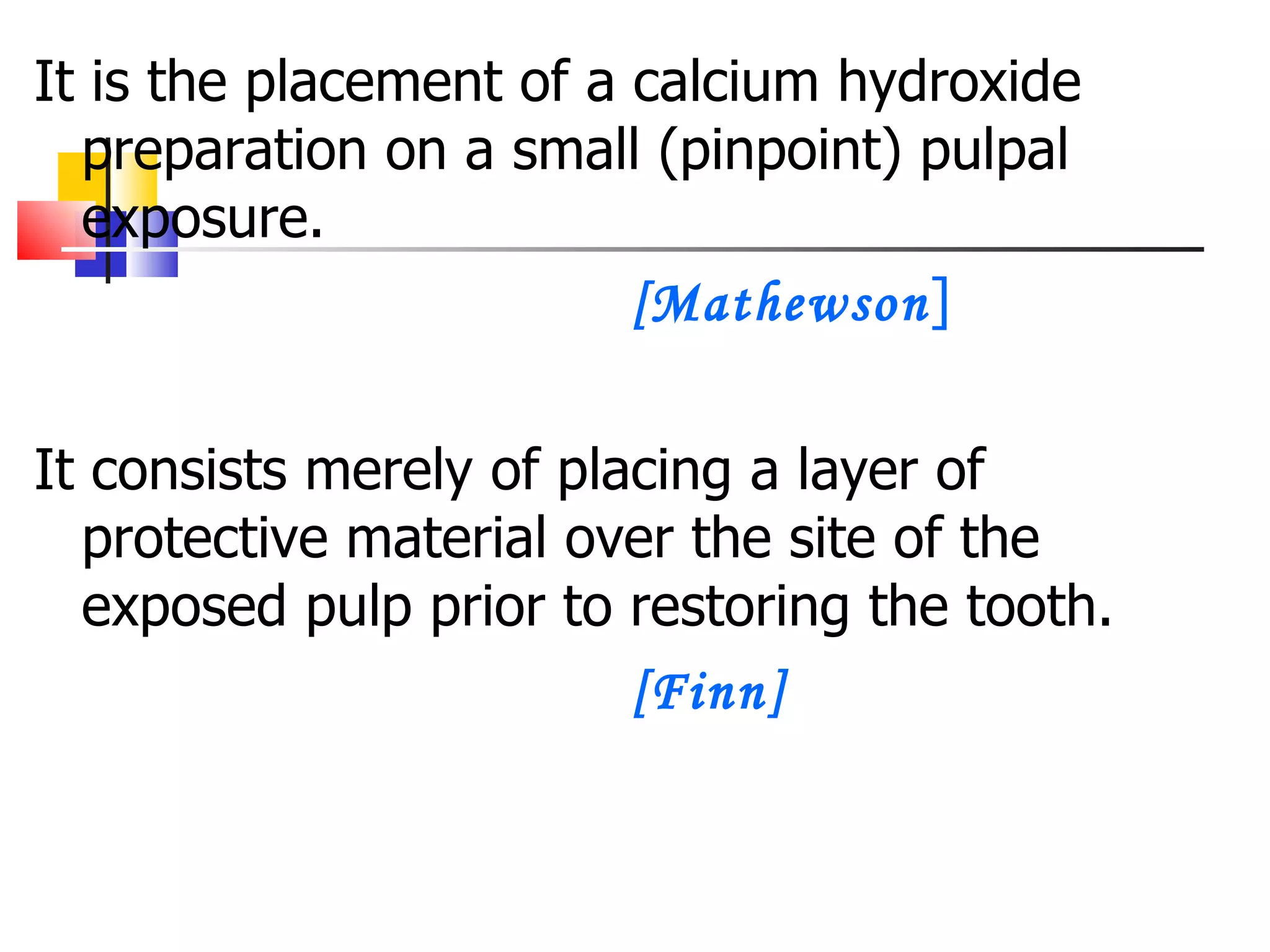 23 pulp capping procedures gunjan mam | PPT