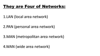 Types of network /////////////////////// | PPTX