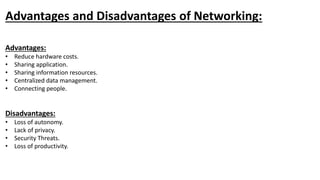 Types of network /////////////////////// | PPTX