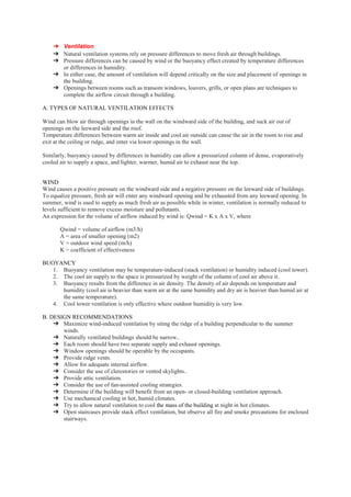 sem 2 thermal comfort and passive design | PDF