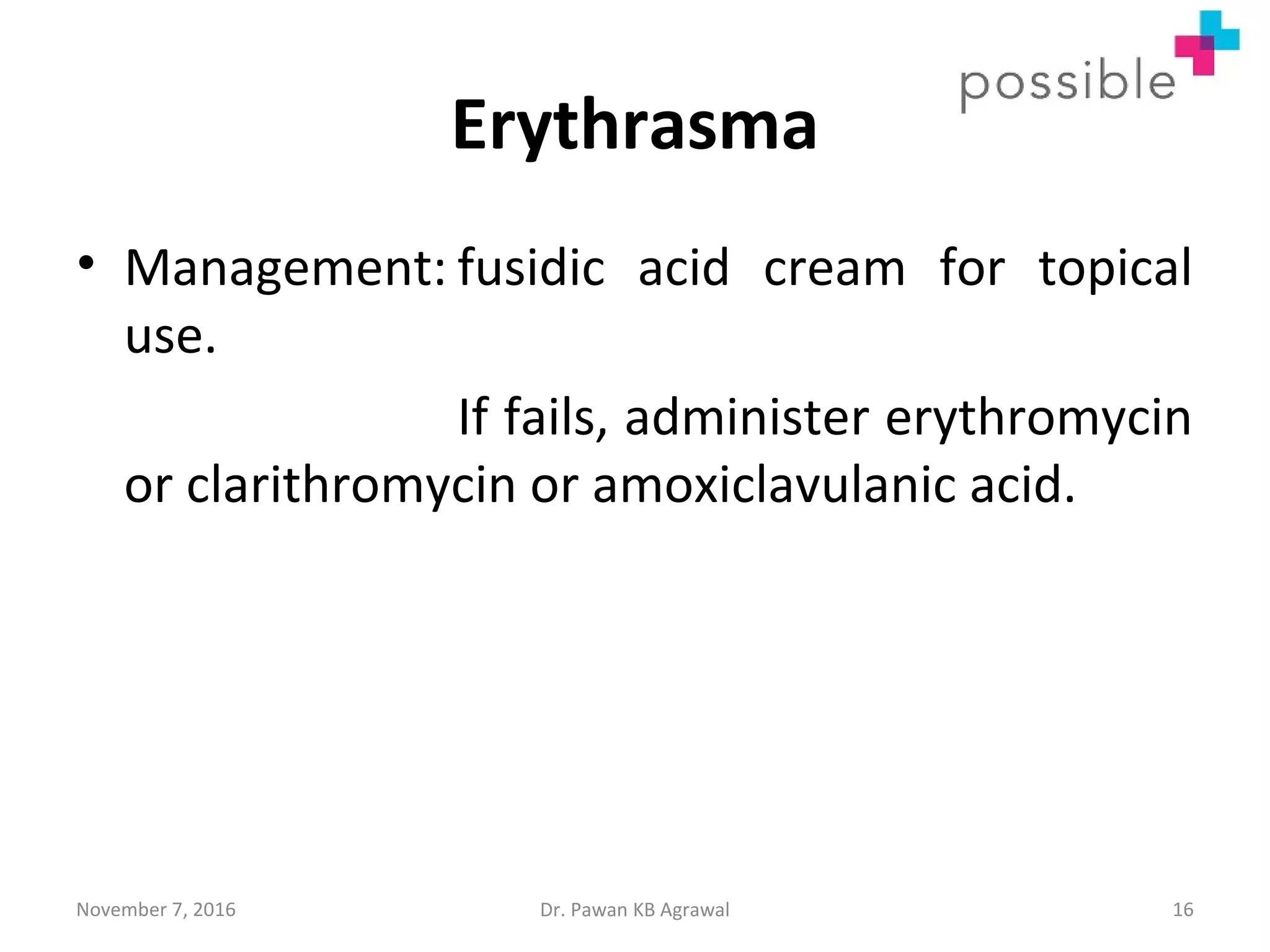 bacterial skin infections in general OPD | PPT