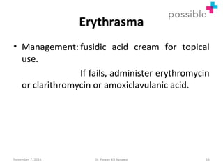 bacterial skin infections in general OPD | PPT