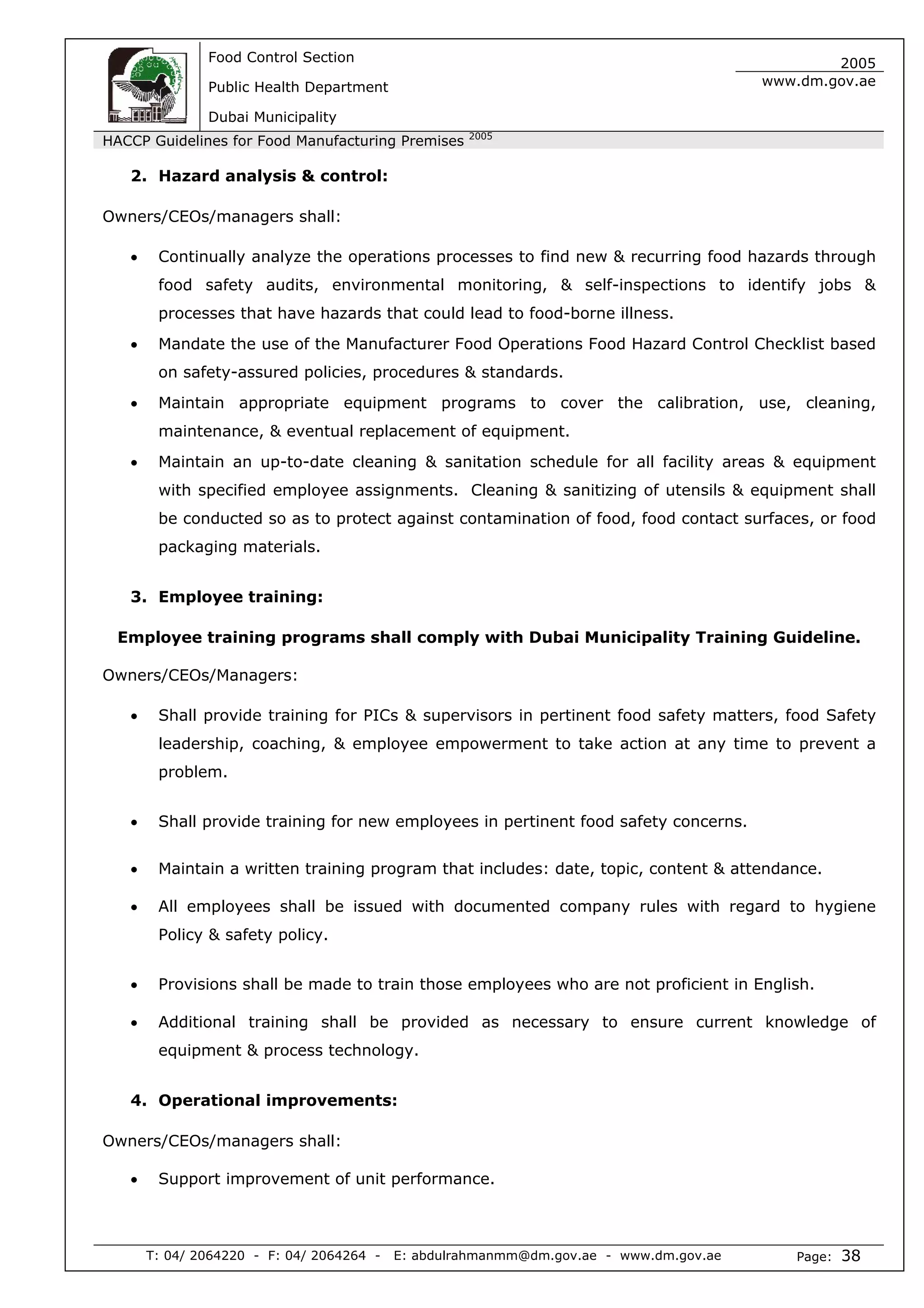 Haccp case study | PDF