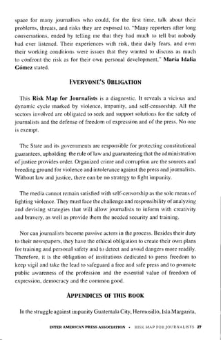 23 Risk Map for Journalists | PDF