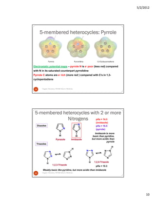 (23) session 23 heterocyclic compounds (self-study!) | PDF | Chemistry ...