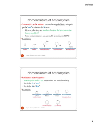 (23) session 23 heterocyclic compounds (self-study!) | PDF | Chemistry ...