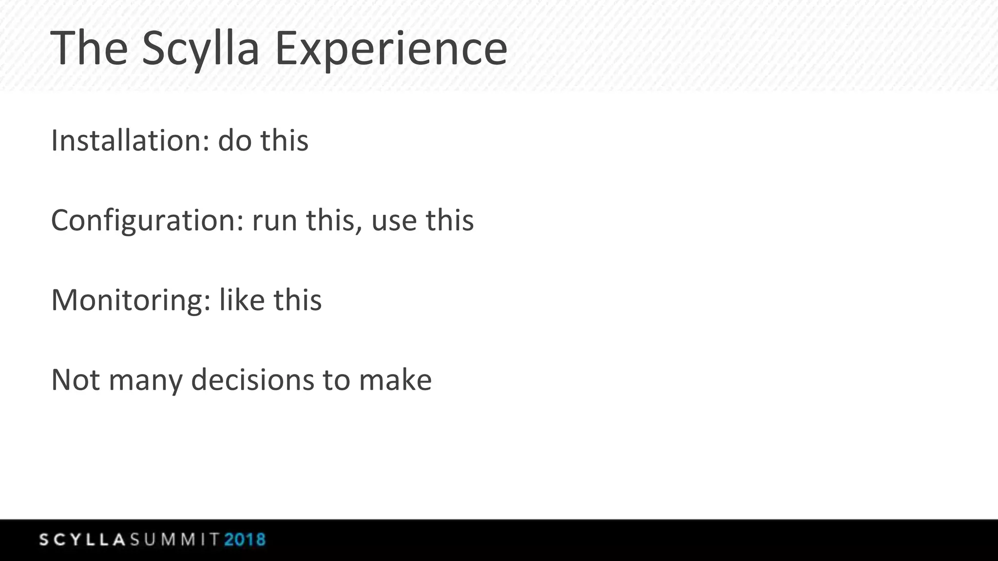 Scylla Summit 2018: Discord: The Joy of Opinionated Systems | PPTX