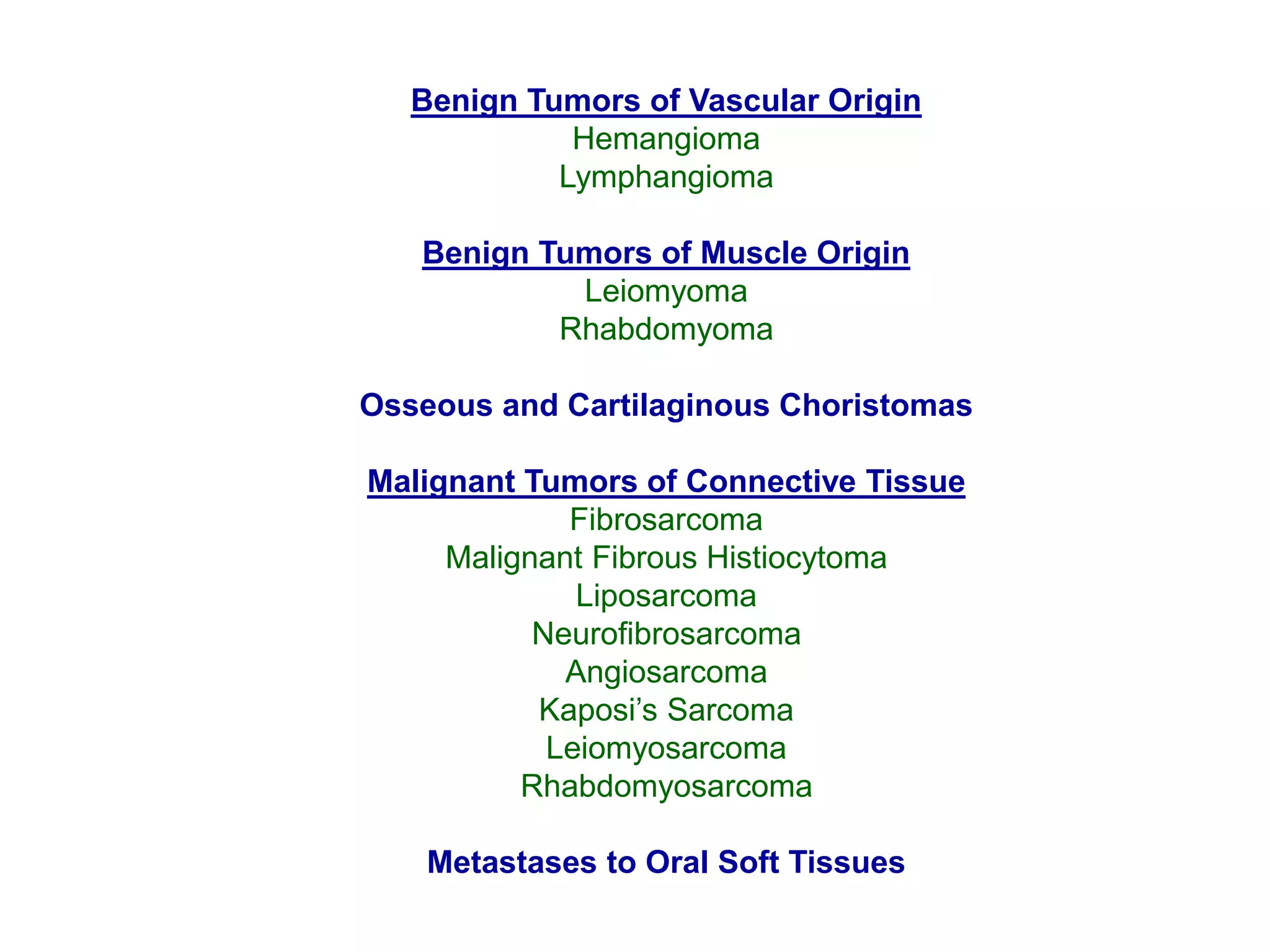 23 Soft Tissue Tumors.ppt