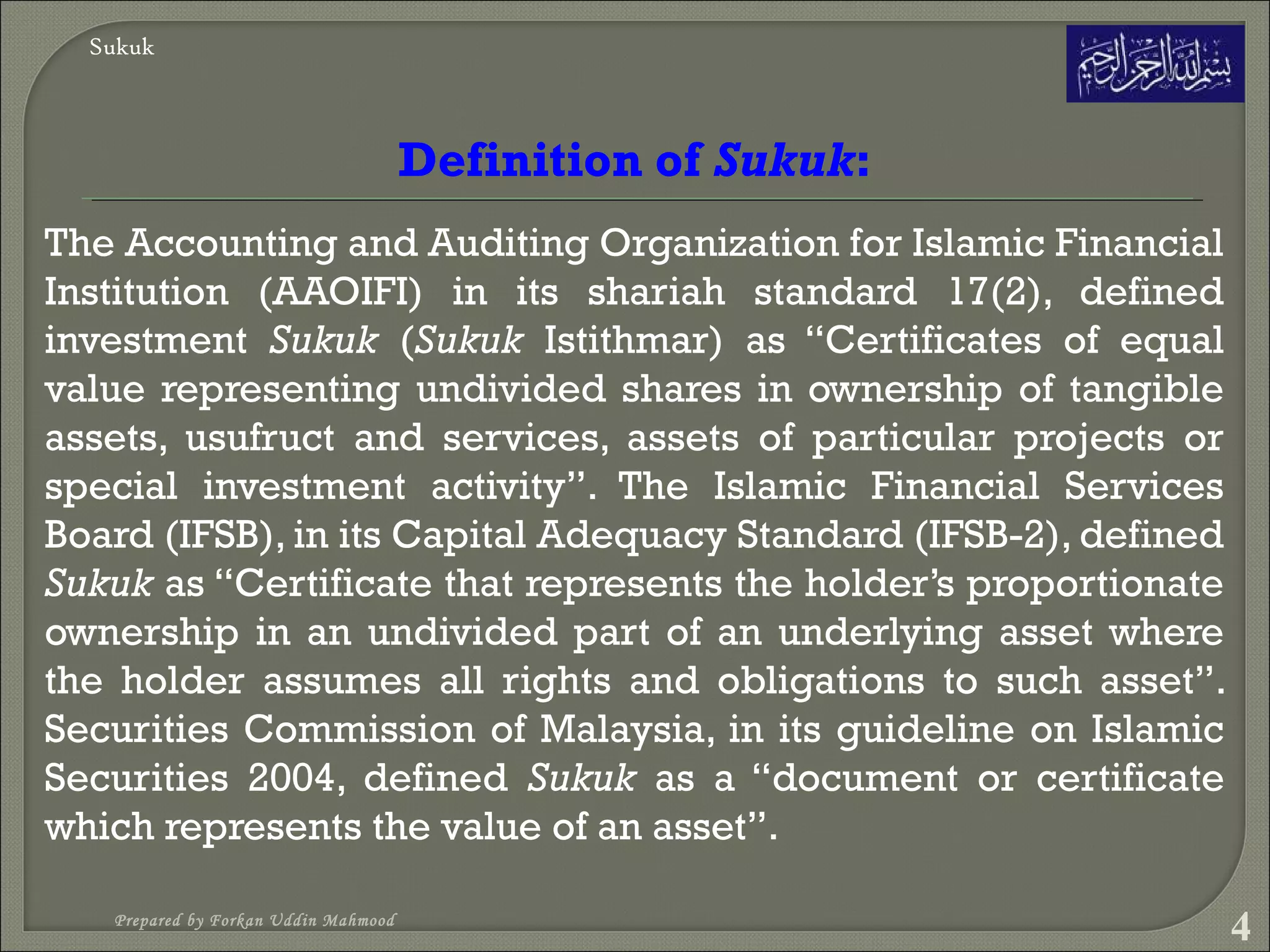 Sukuk | PPT