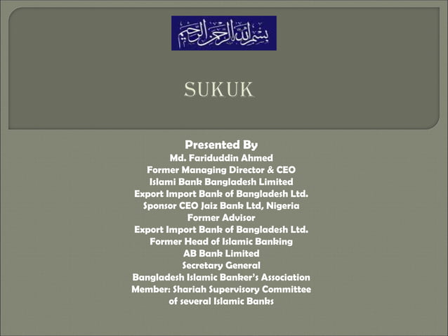 Sukuk | PPT