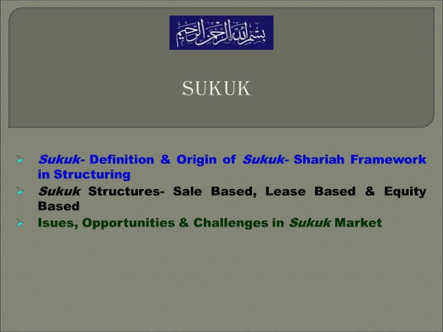 Sukuk | PPT