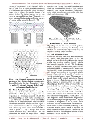 Synthesis, Characterization and Applications of Carbon Nanotubes A Review | PDF