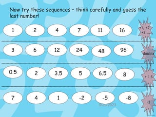 23T1W3 Mathematics ppt on Number Sequence.ppt