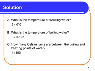 CONVERSION OF TEMPERATURE | PPT