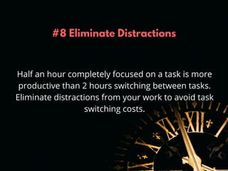 23 Time Management Techniques of Insanely Busy People | PDF