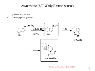 The (2, 3) witting rearrangement | PPTX