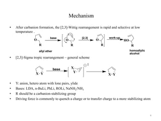 The (2, 3) witting rearrangement | PPTX