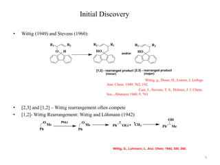 The (2, 3) witting rearrangement | PPTX