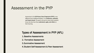 24-08-25-assessment in PYP.pptxPPT PPTPP | PPTX