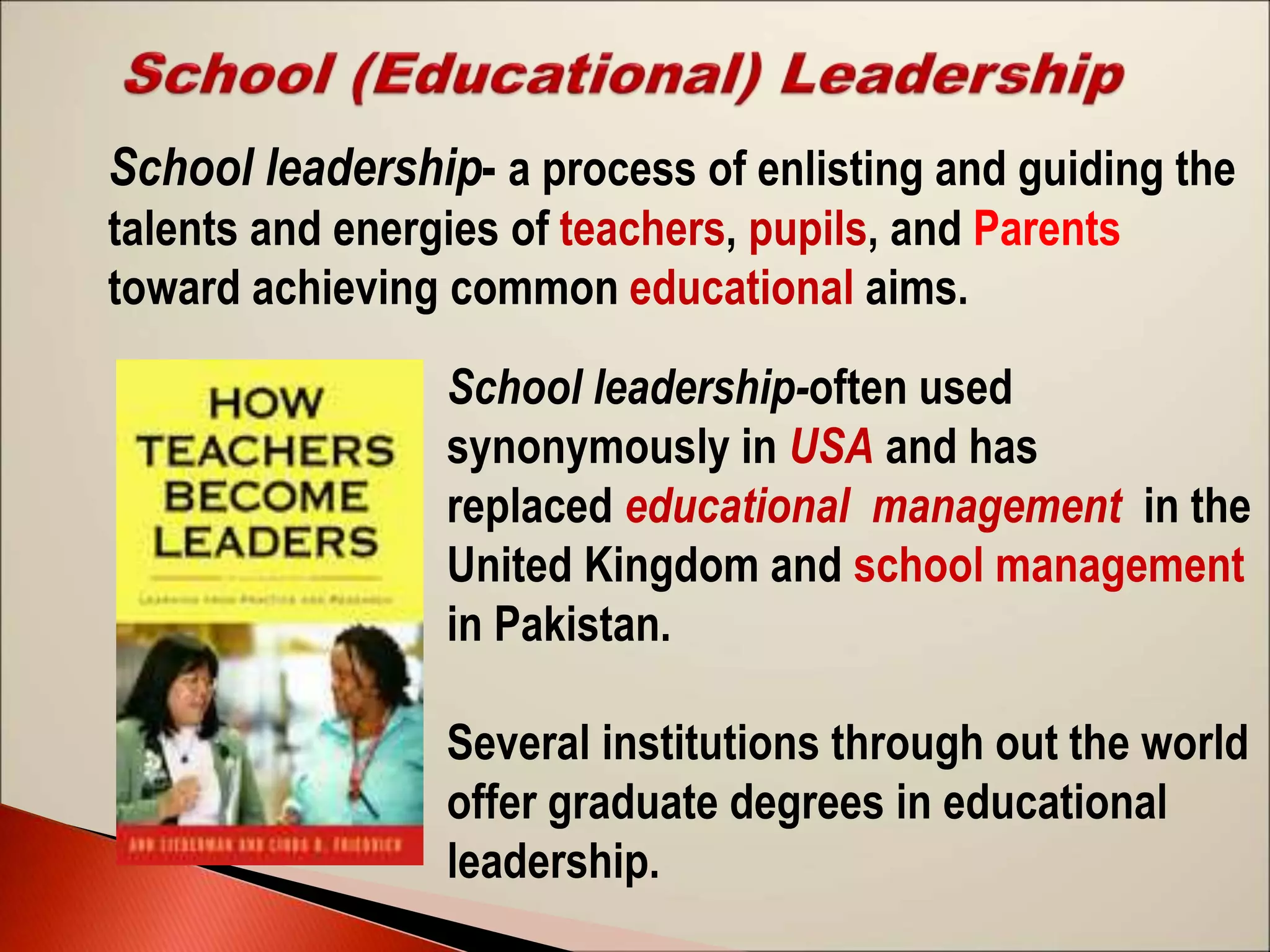 Educational-leadership | PPTX