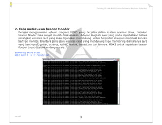 Turning tl mr 3020 into automate wireless attacker | PPT
