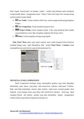 Mengenal After Effect | PDF