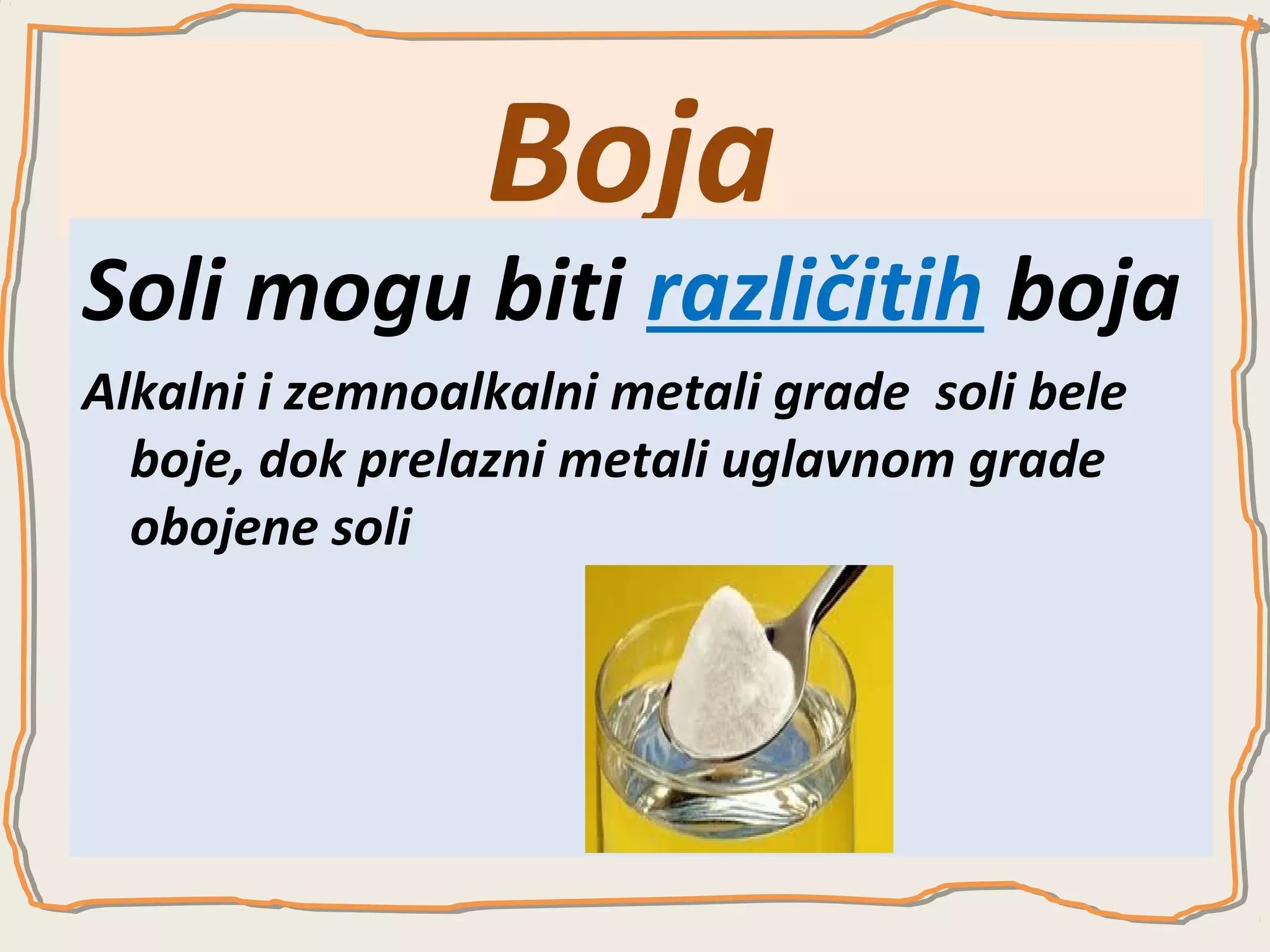 soli osobine.primena-jd | PPT