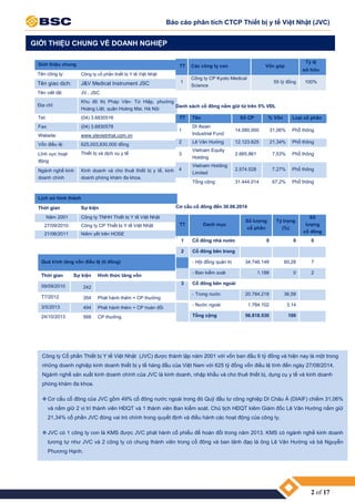 24.09.14 báo cáo cập nhật cổ phiếu ctcp tbyt việt nhật (bsc) | PDF