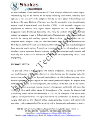 CLOUD-BASED MULTIMEDIA CONTENT PROTECTION SYSTEM | PDF