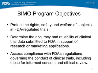 FDA 2013 Clinical Investigator Training Course: Roles and ...